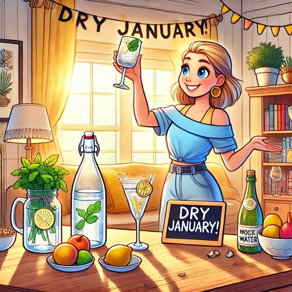 100+ 'Dry January' Quotes & Wishes! - For Your Massage Needs